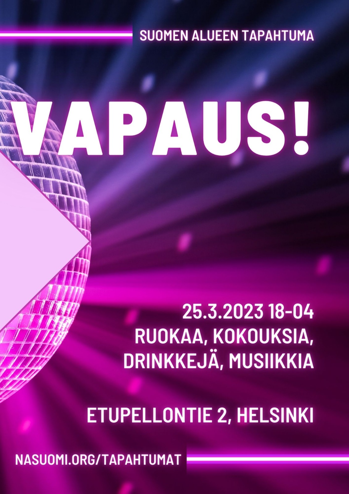 VAPAUS! - Nimettömät Narkomaanit - NA | Suomen alue